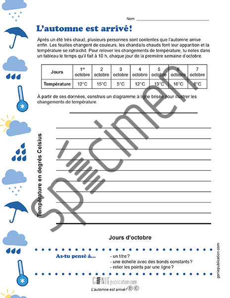 Géniepublication | Catalogue | L'automne est arrivé