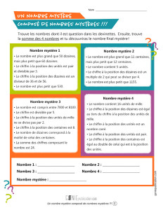 Géniepublication | Catalogue | Un nombre mystère