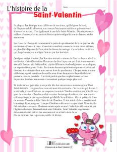 Géniepublication | Catalogue | L'histoire de la Saint-Valentin