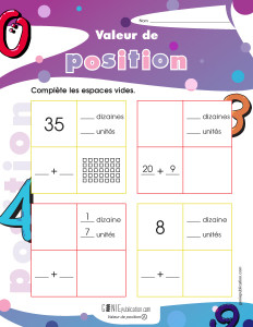 Géniepublication | Catalogue | Valeur de position