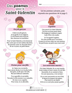 Géniepublication | Catalogue | Des poèmes pour la Saint-Valentin